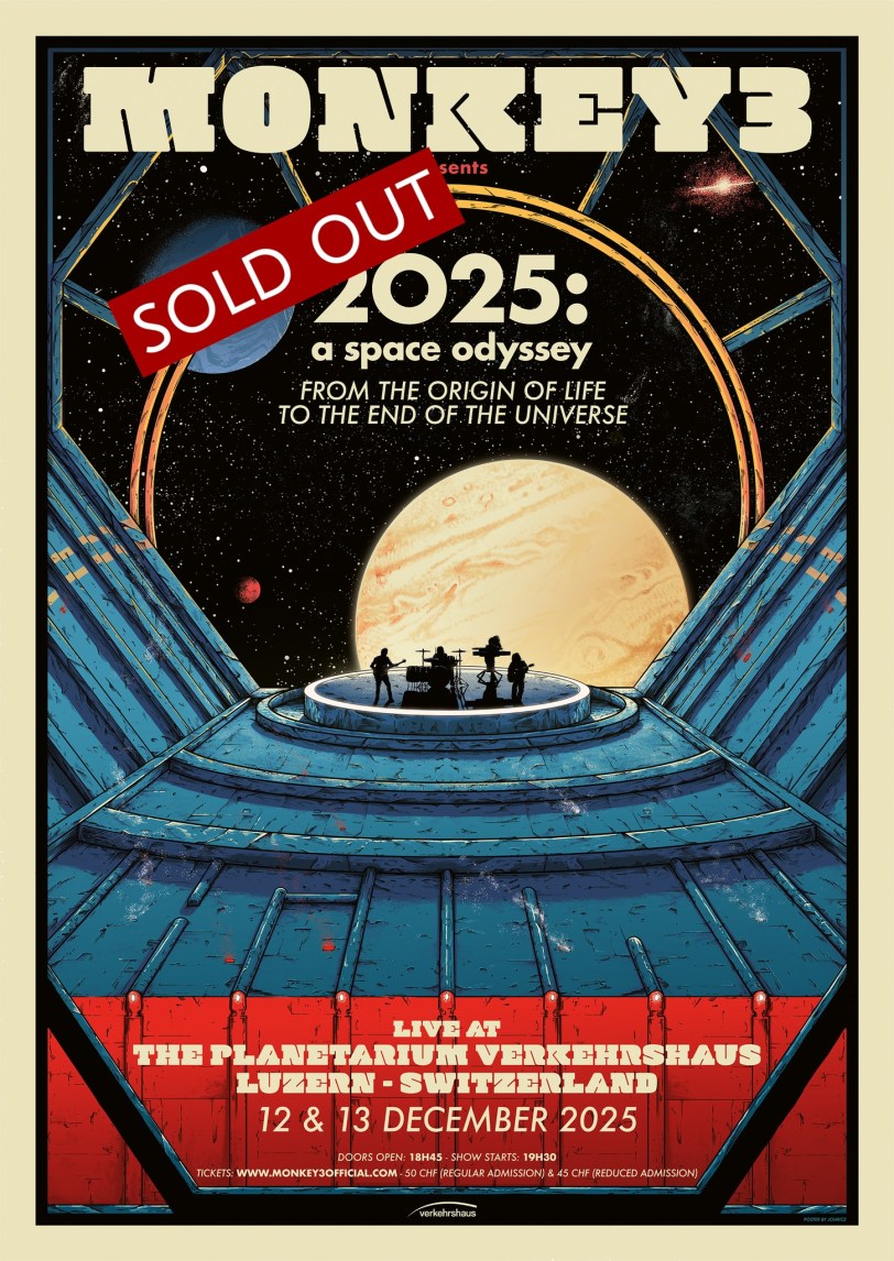 Monkey3 – Planetarisches Immersionskonzert am 12. und 13. Dezember 2025 ...